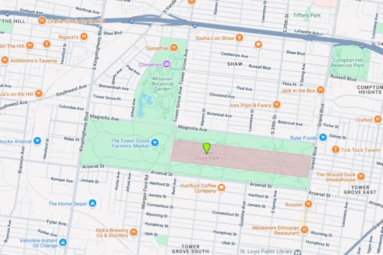LGBTQ Map - Tower Grove Pride